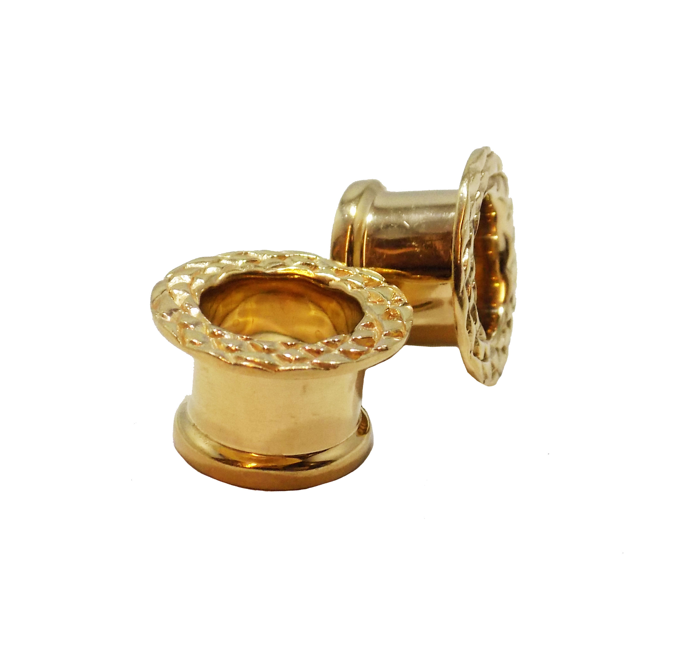 Snakeskin Eyelets in Yellow Gold – Identity Body Piercing